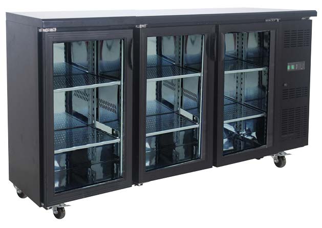 Exquisite UBC570 Two Swing Doors Backbar Display Refrigerators - Flexikitch