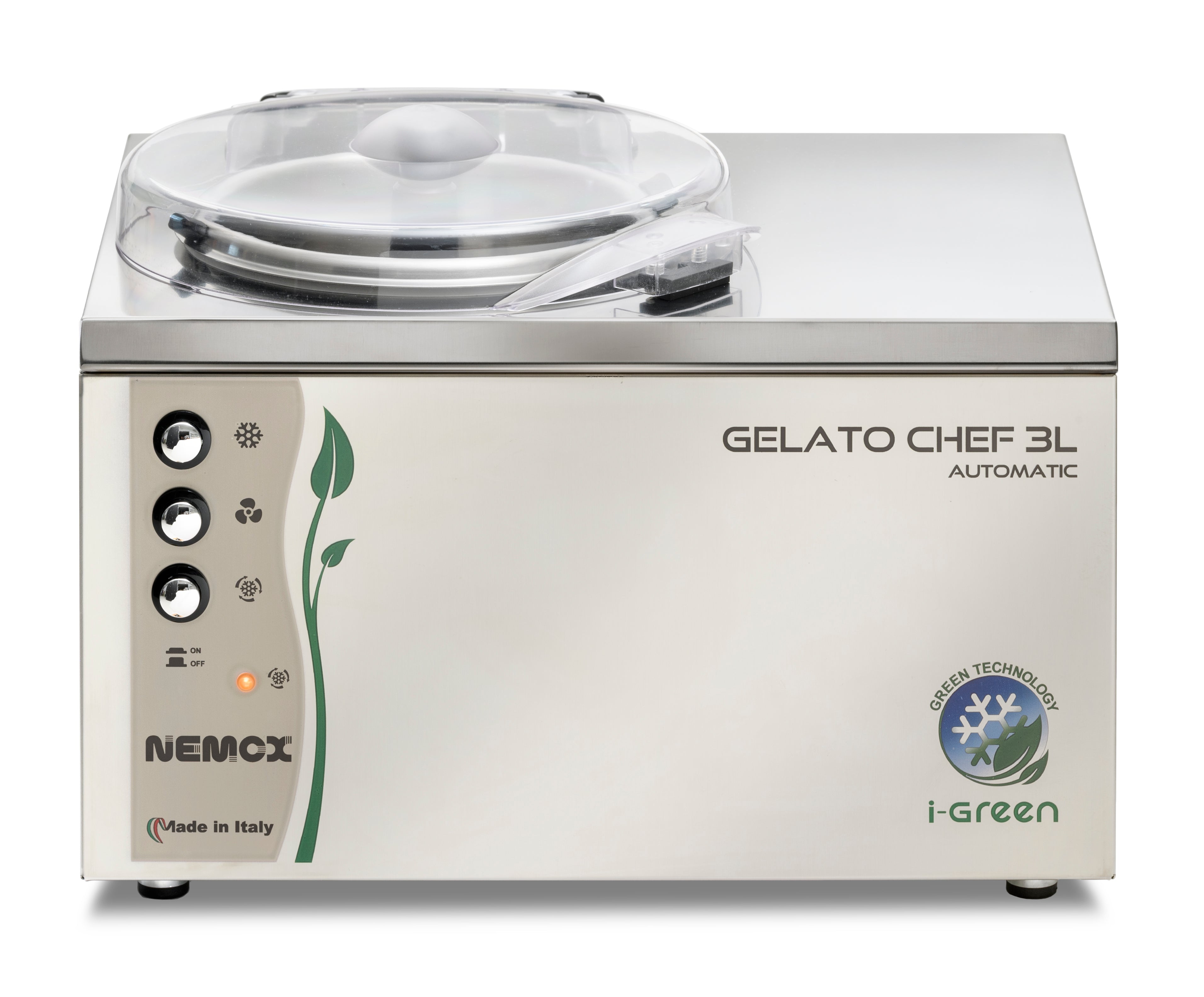 Nemox Benchtop Ice Cream Machine - 3L Auto I-Green - Flexikitch