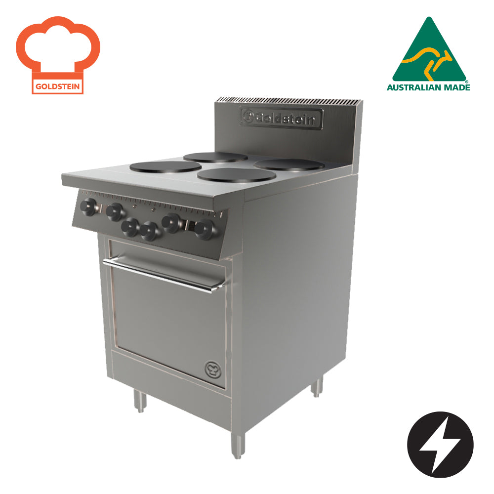 Goldstein PE4S20FF 4 Hot Plates - Fan Forced Electric Oven - Flexikitch