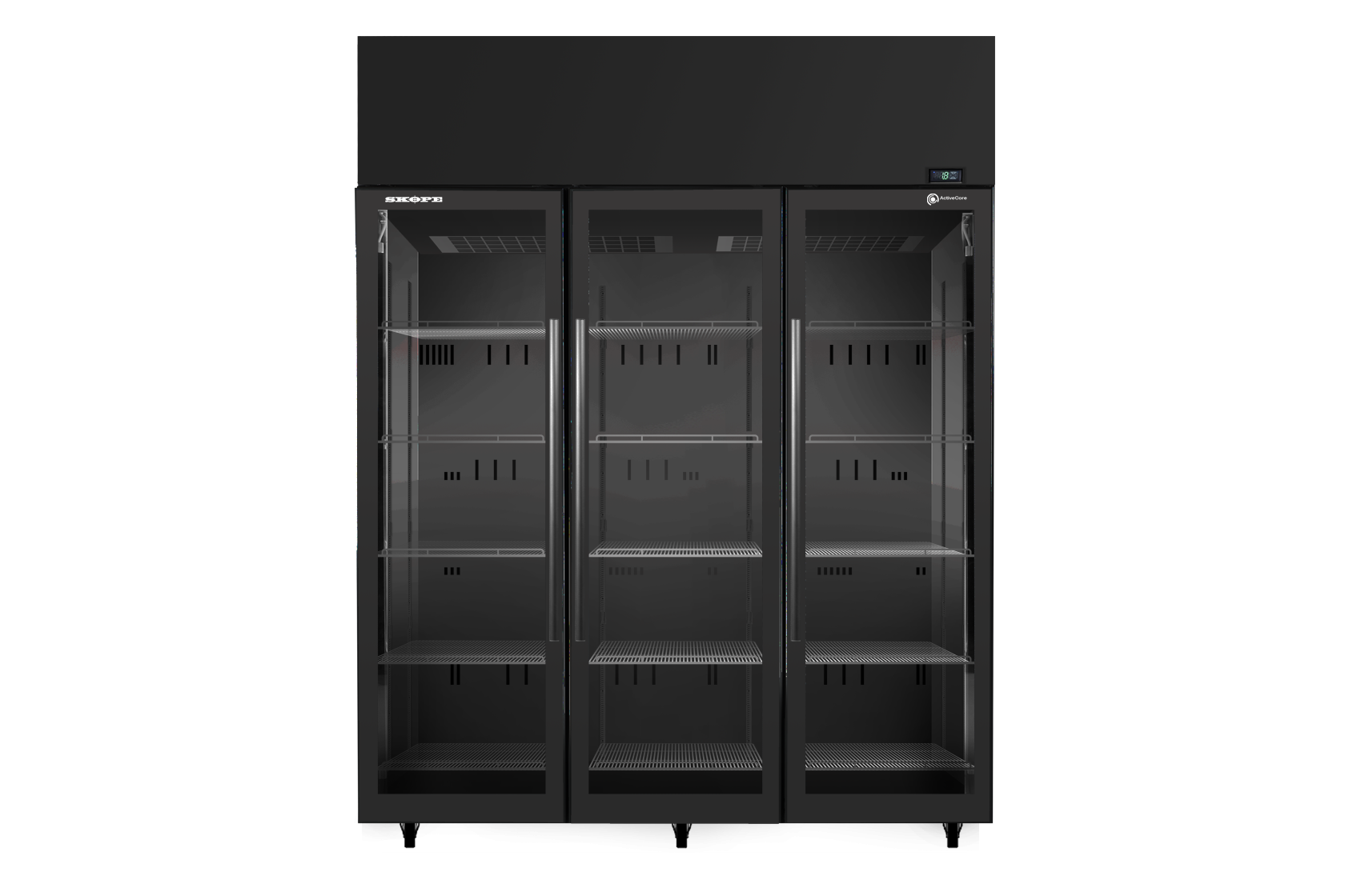Skope 3 Glass Door Display or Storage Fridge SKT1500N-A - Flexikitch