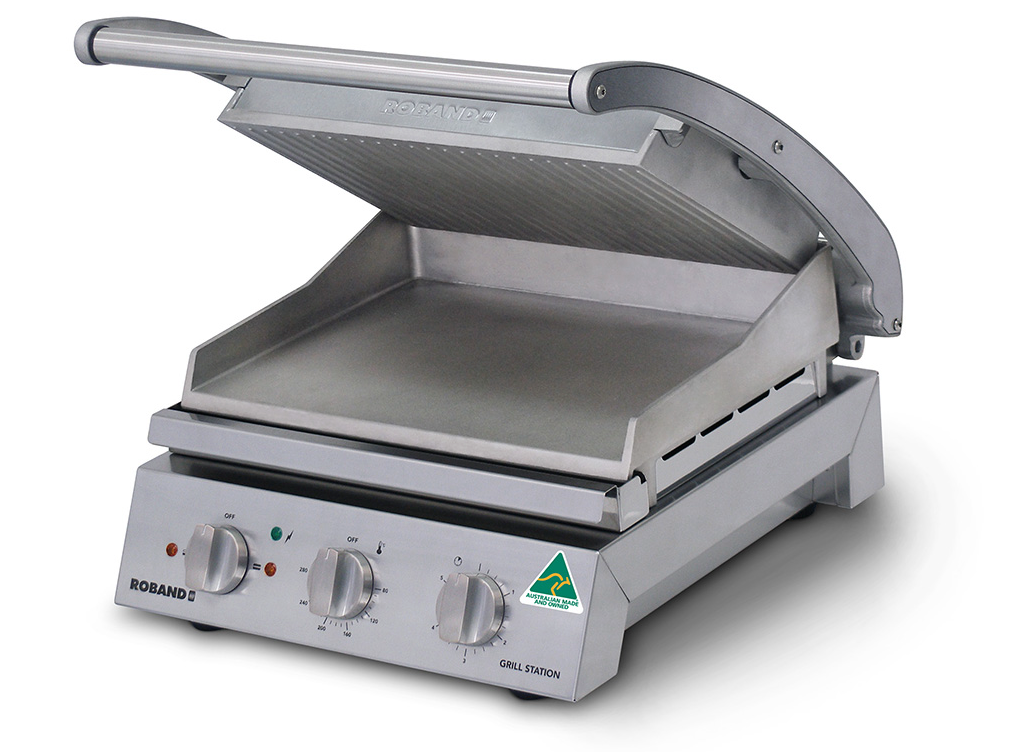 GSA610R 6 Slice Grill Station, Ribbed Top Plate - Flexikitch