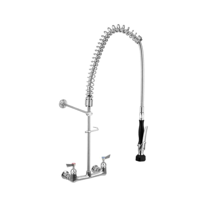 Stainless Steel Exposed Wall Mount Pre-Rinse Unit - T-3M53430 - Flexikitch