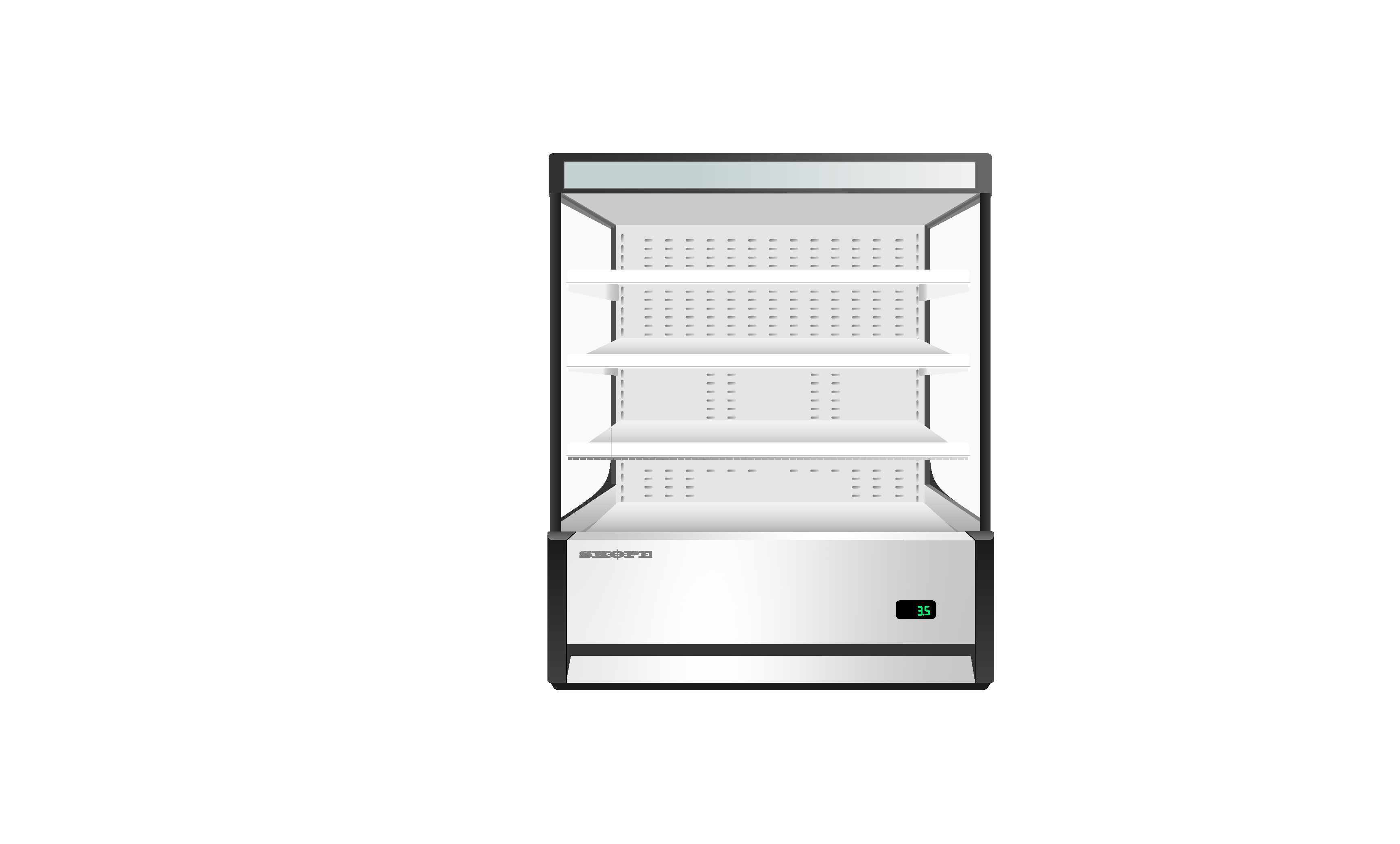 Skope Open Deck Fridge OD720N - Flexikitch