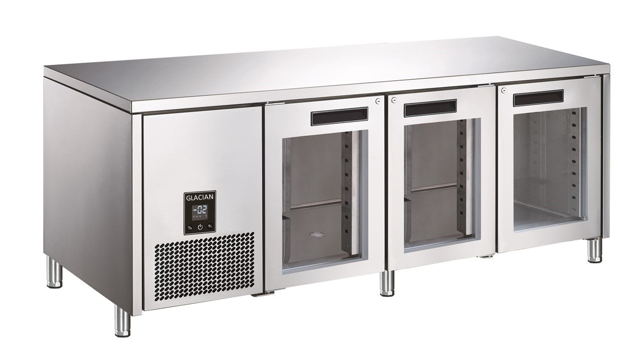 Glacian 2350W BENCH CHILLER GLASS - Flexikitch