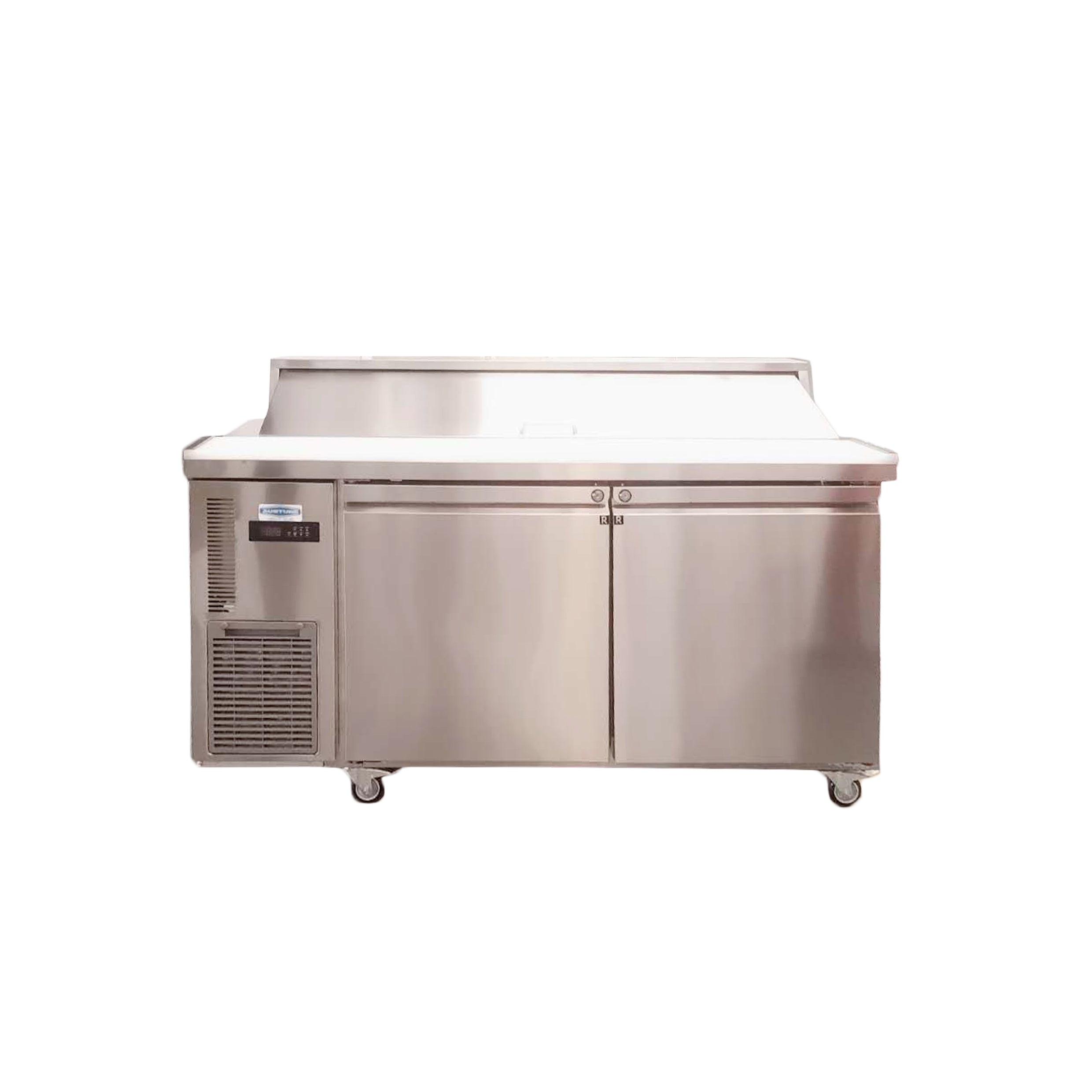 Austune 2 Door Salad Table-Hood 1200 - Flexikitch