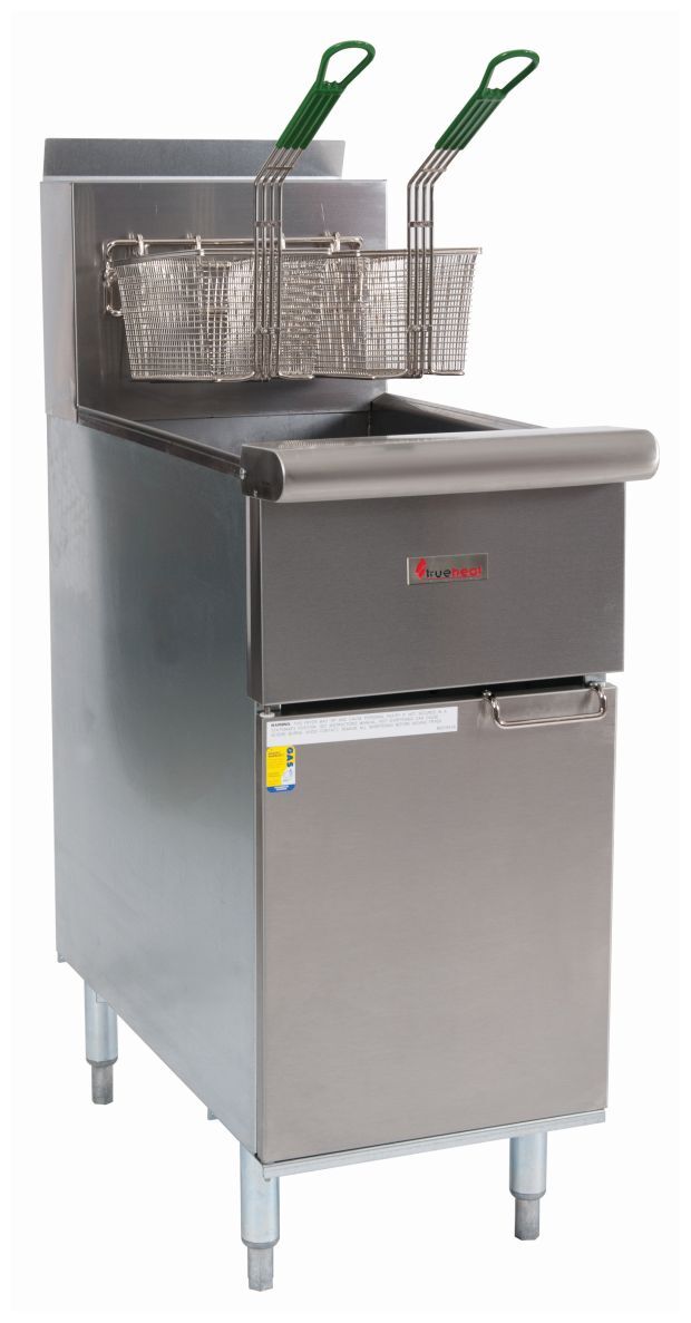 Trueheat RCF4: open pot deep fryer 400mm (NG or LP gas) - Flexikitch
