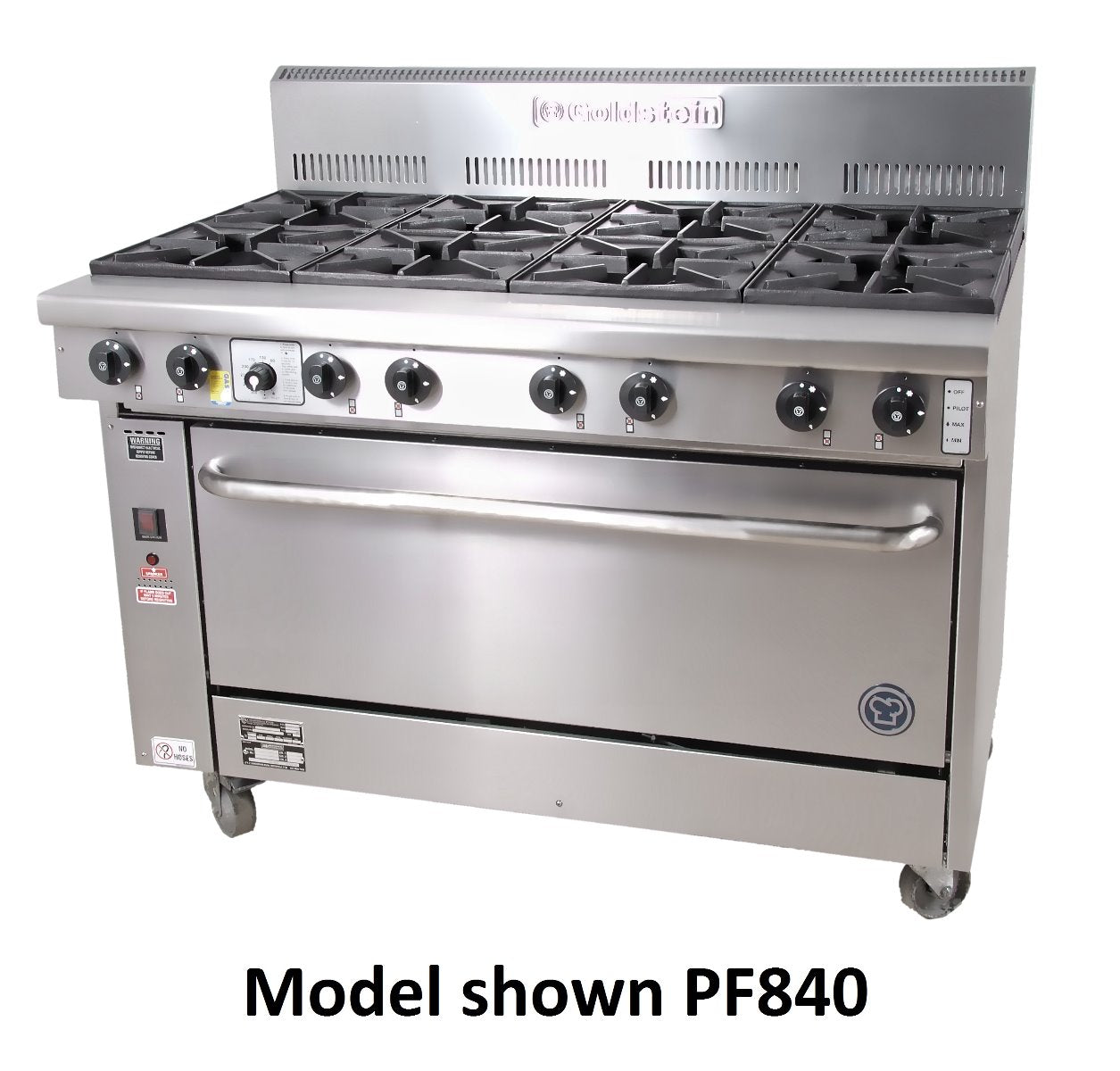 8 Burner Gas Range (Cooking Equipment--Oven Ranges) - Flexikitch