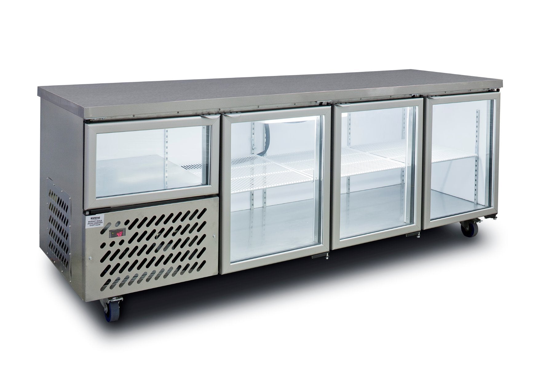Anvil UNDERBAR FRIDGE 2.4M GLASS DOOR - Flexikitch